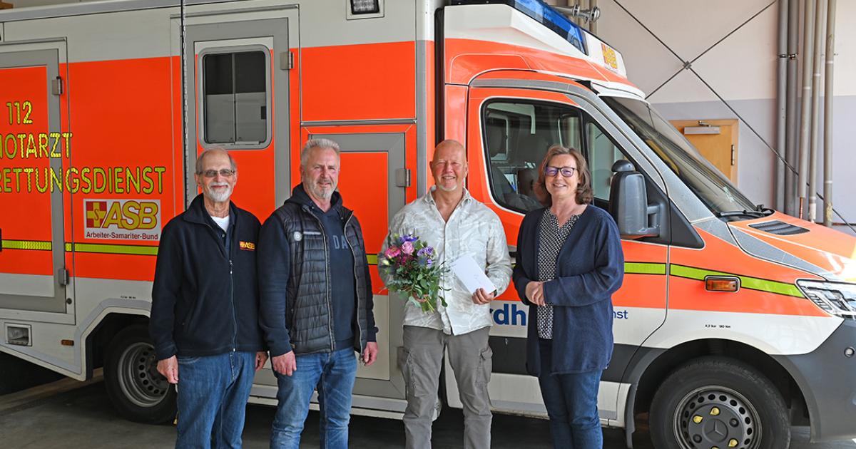 Seit 40 Jahren beim ASB