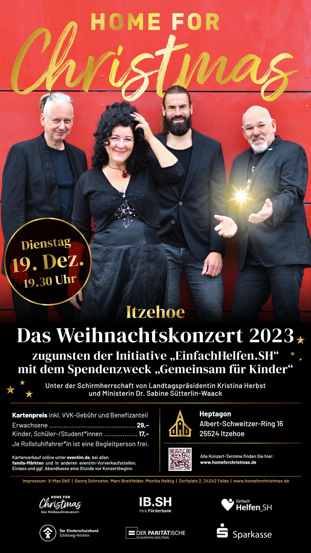 „Home for Christmas – Das Weihnachtskonzert“ im Heptagon